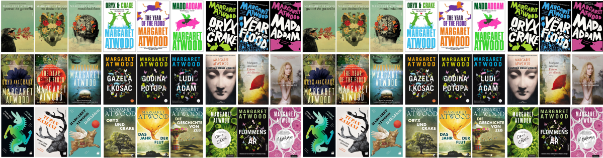 Book covers around the world: MaddAddam trilogy by Margaret Atwood ...