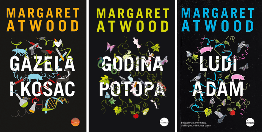 Book covers around the world: MaddAddam trilogy by Margaret Atwood ...